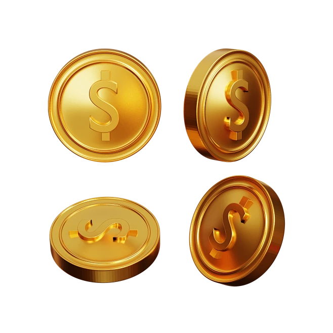 gold-dollar-coins-花瓣网