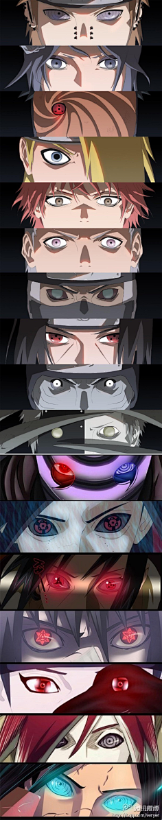 面部表情-花瓣网|陪你做生活的设计师 | 火影忍者
