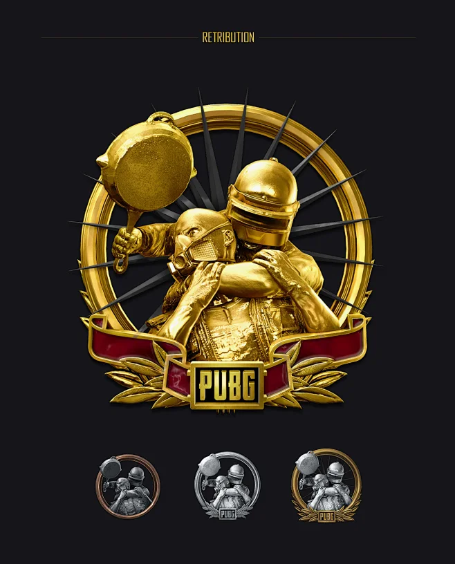 PUBG: BATTLEGROUNDS PC 10.1 - MASTERY MEDALS on Behance-花瓣网