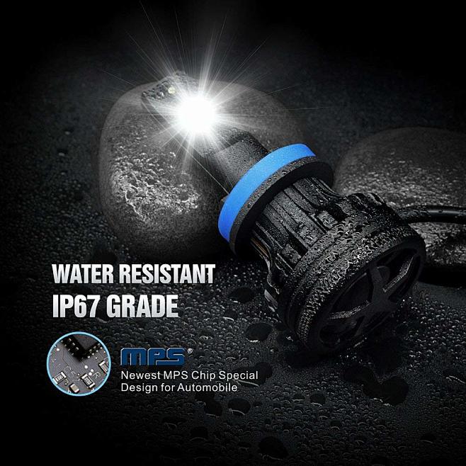 Amazon.com: SiriusLED S3 H11 LED Headlight Bulb New Full Aluminum ...
