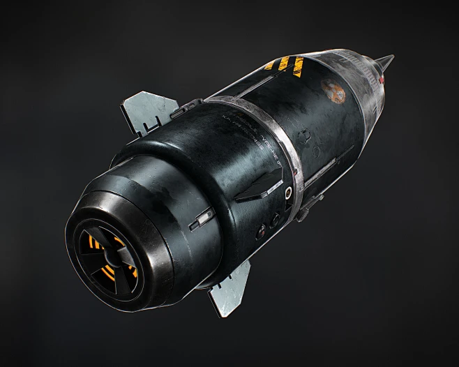 Sci-Fi Missiles Game Ready, Kit Yeahgorow : Just a little bit of hard ...