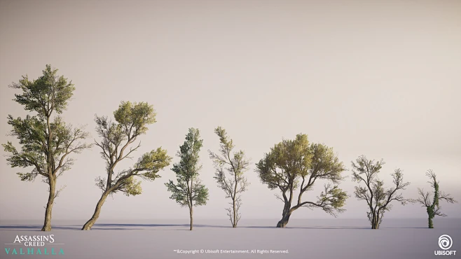 Assassin's Creed Valhalla - Trees, Adrien Paguet-Brunella : Here are ...