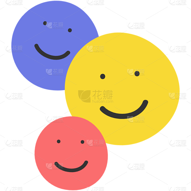 Smiley Faces Sticker