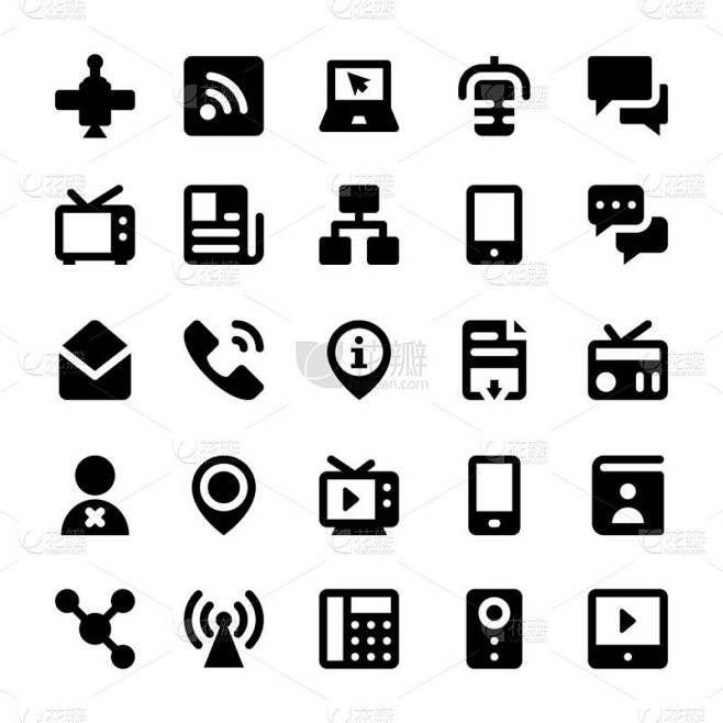 网络和通信线图标1