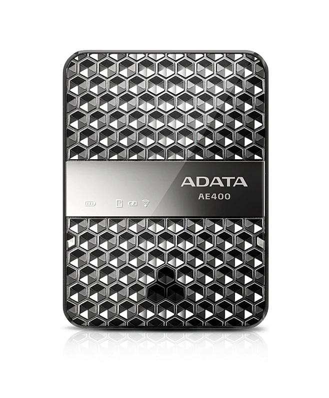 Adata AE400 DashDrive Air Wireless Storage Reader and Power Bank ...
