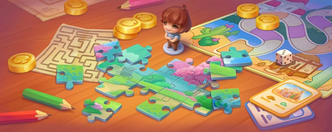 Riddle Road - Mini Games start window-花瓣网