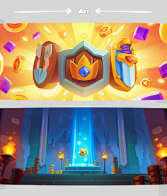 Supercell风格-花瓣网|陪你做生活的设计师 | | Super Archer Boot Camp