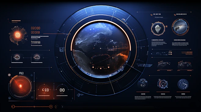 Bella_Zhang_UI_Design_cool_visualization_big_screen_Future_tech ...