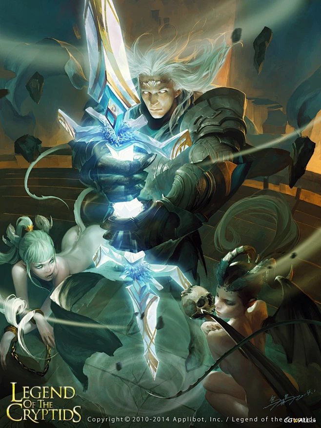 CGwall游戏原画网站_魔君-花瓣网