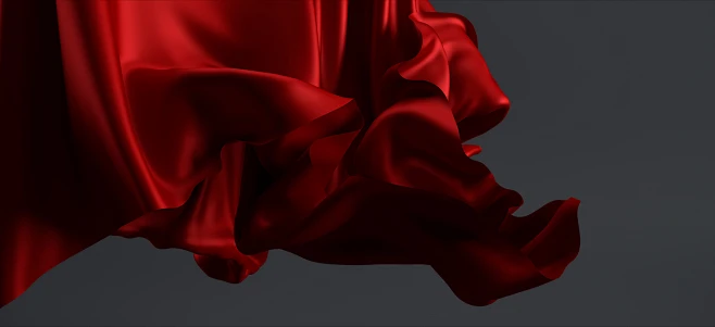 3D CG cloth SILK arnold Render digitalart Maya motion-花瓣网