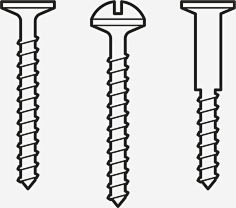1-花瓣网|陪你做生活的设计师 | tps://ixintu.com 卡通 卡通墙钉 卡通钉子 墙钉 手绘墙钉 符号 矢量图