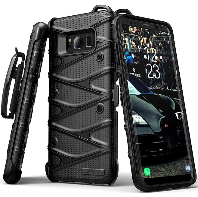 Amazon.com: S8 Case, Samsung Galaxy S8 Case, SGM Hybrid Dual Layer ...