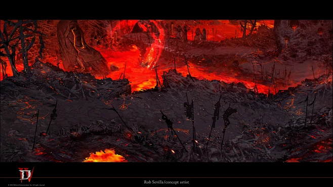 Hell River Concept for Diablo 4-花瓣网