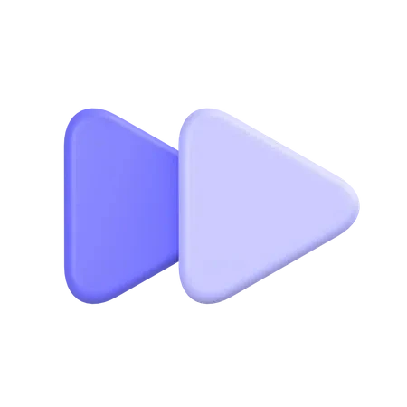 Fast-forward 3D Icon