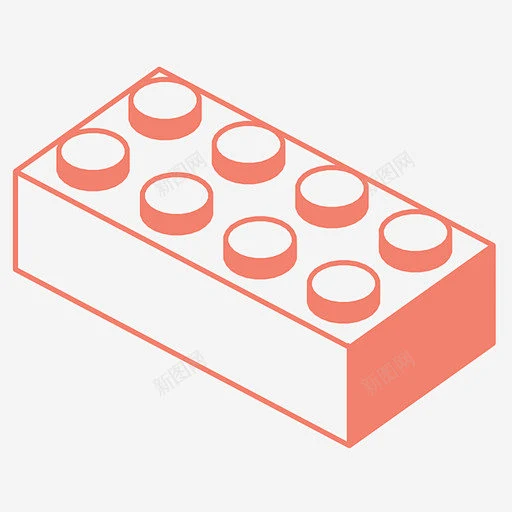 乐高积木积木建筑图标 免费下载 页面网页 平面电商 创意素材-花瓣网