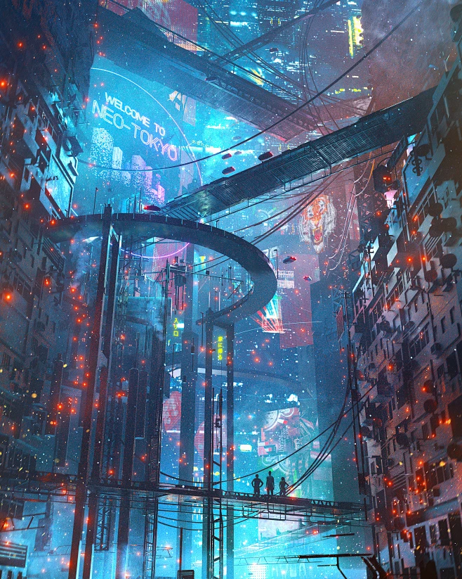 Collateral Damage : Project featuring some of my favourite Cyberpunk ...