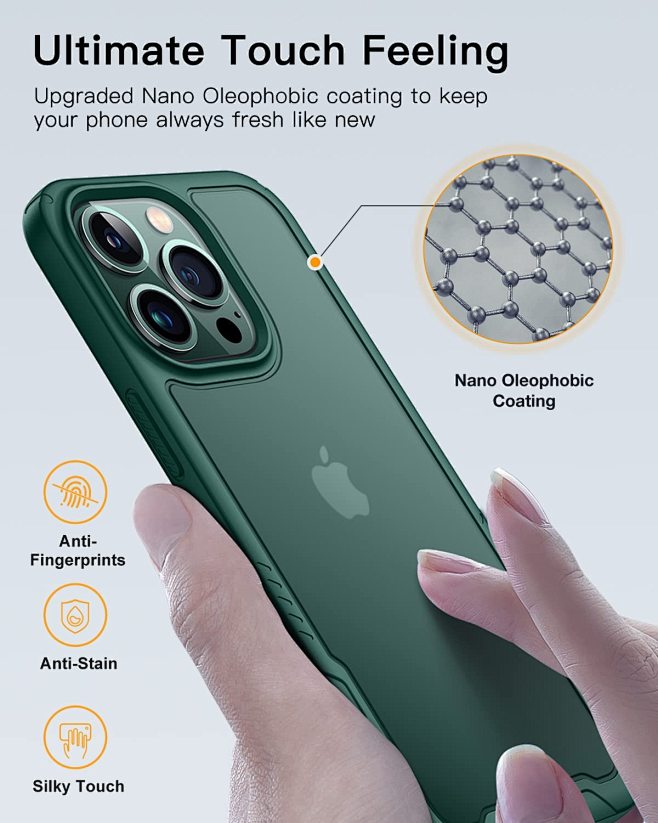 Amazon.com: Humixx Shockproof Designed for iPhone 13 Case, [Military ...