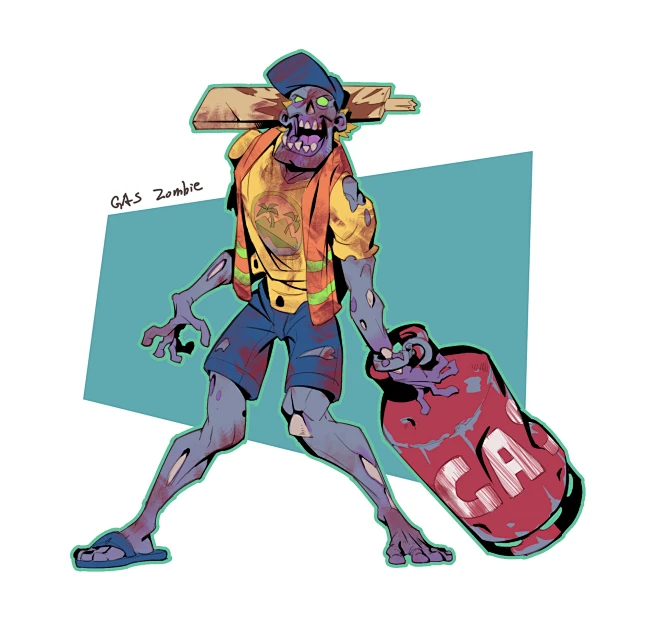 Zombie World-花瓣网