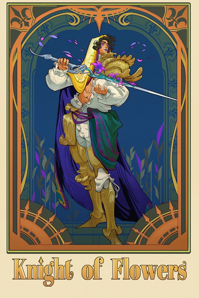 Practice 41 Knight of flowers-花瓣网