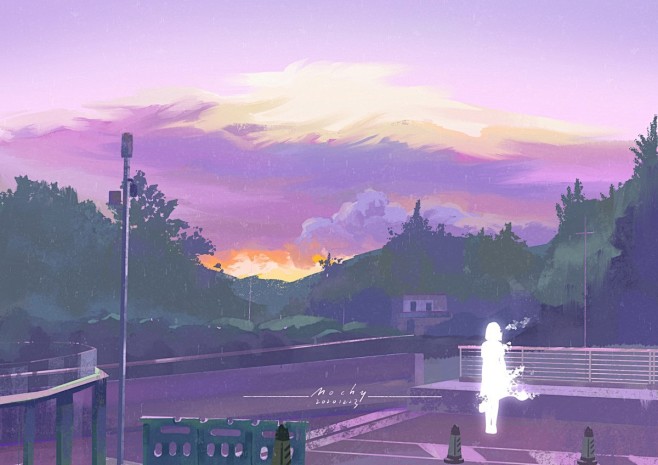 ipad 场景速途_mochy__插画师作品_涂鸦王国gracg.com