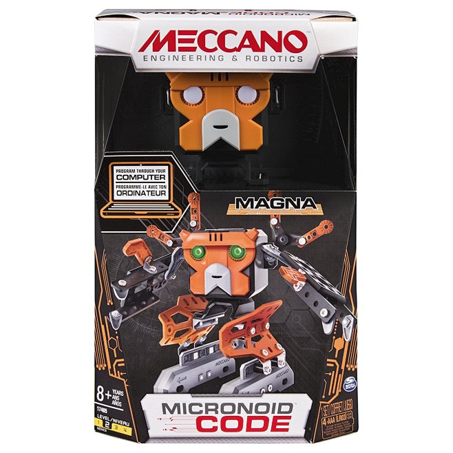 Amazon.com: Meccano-Erector - Micronoid Code Magna Programmable Robot ...