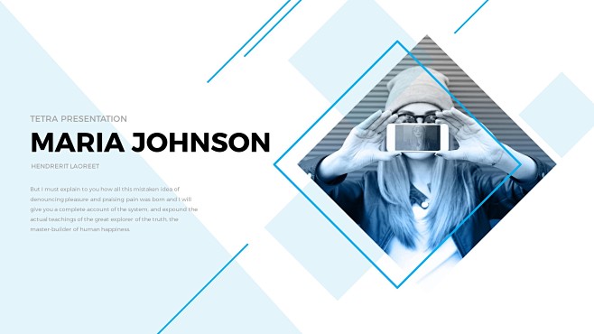 Tetra - PPT template