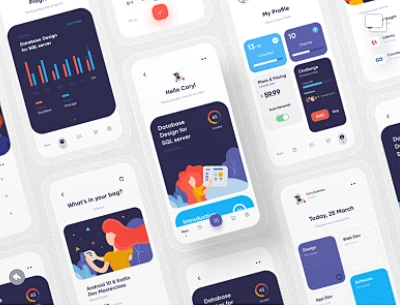 Popular shots on Dribbble-花瓣网