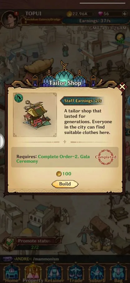 Golden Bazaar:Game of Tycoon-游戏截图-GAMEUI.NET-游戏UI/UX学习、交流、分享平台-花瓣网