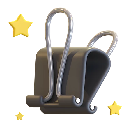 Paper Clipper 3D Illustration-花瓣网