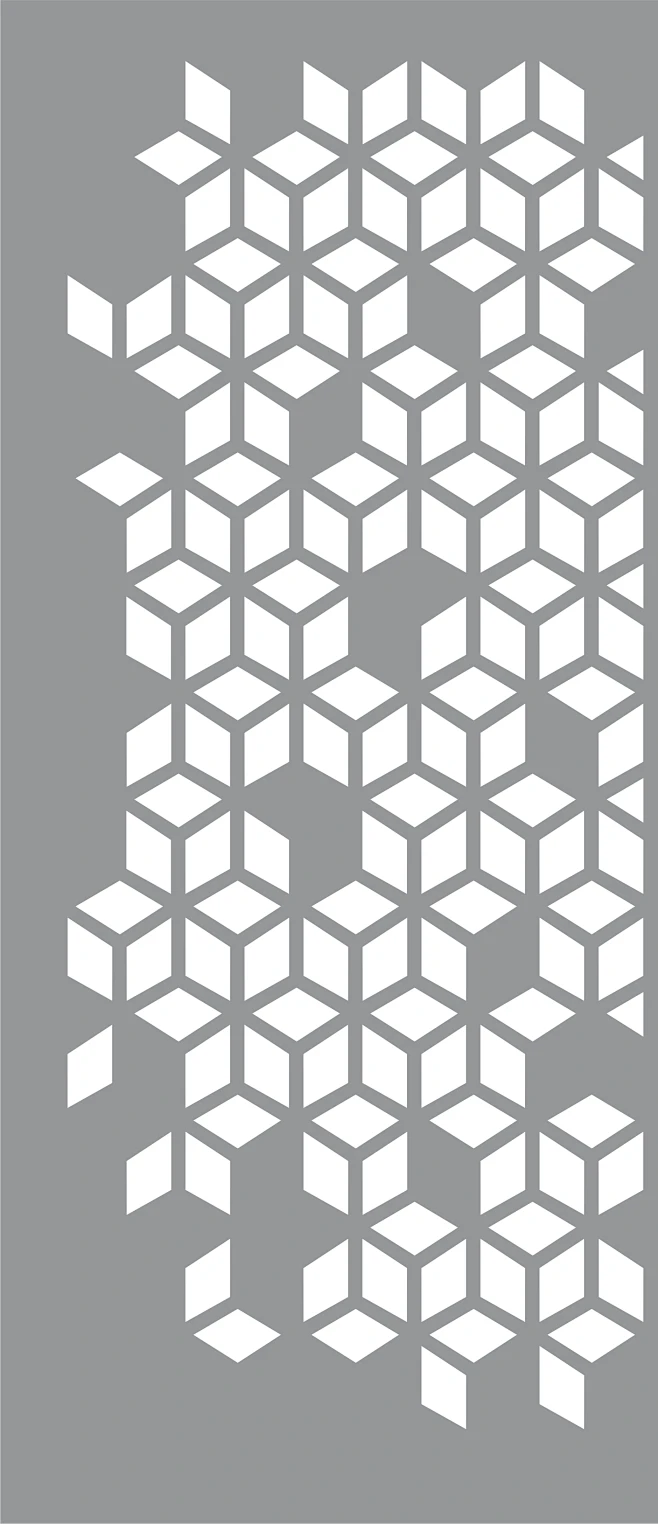 Cube Grill Design – Makerbhawan Main Gate Design, Screen Design ...