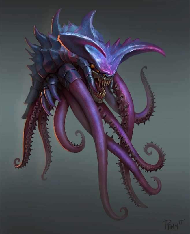 虫族原画虫子原画虫族怪物原画来自cgbook.cn (529)-花瓣网