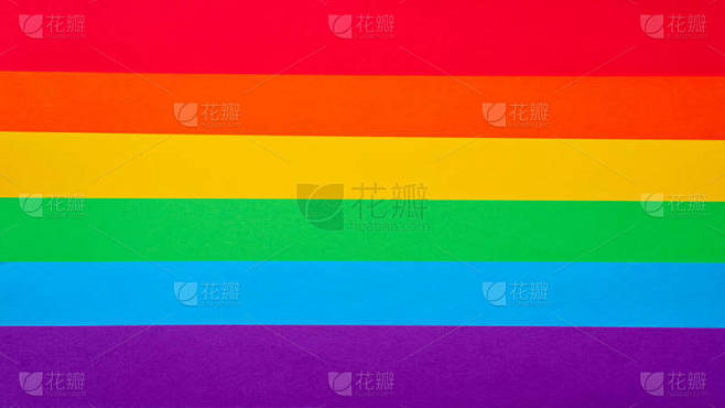 彩虹条纹的背景。抽象壁纸