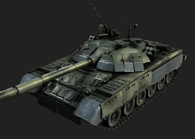 PBR 俄罗斯T80主战坦克 T-80 T90 T-90-花瓣网