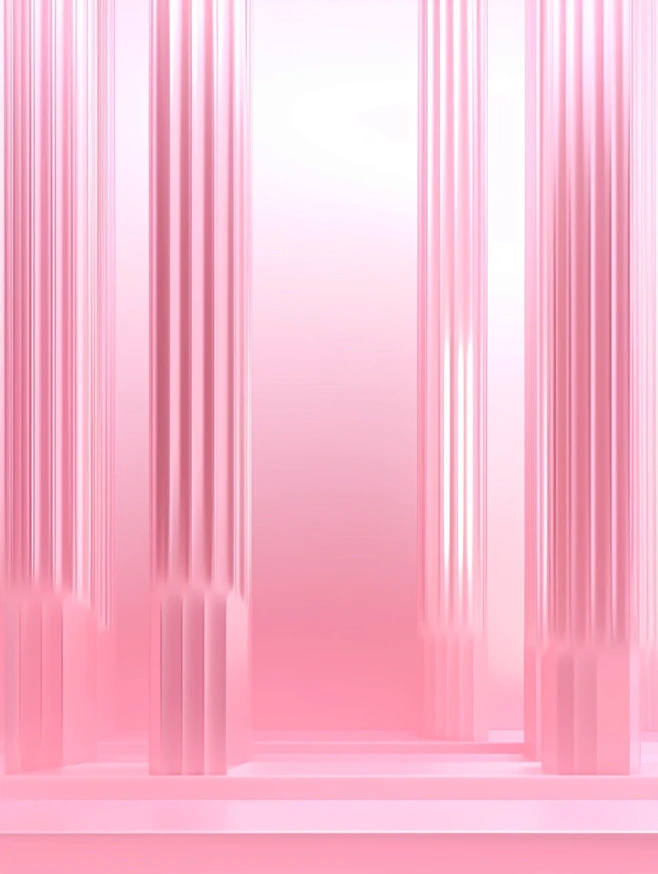 A pink window with a pink colored stripe, in the style of abstract ...
