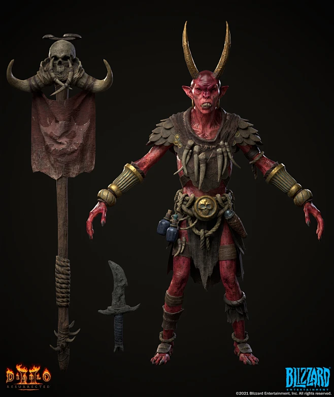 Diablo ® II: Resurrected - Fallen Shaman-花瓣网