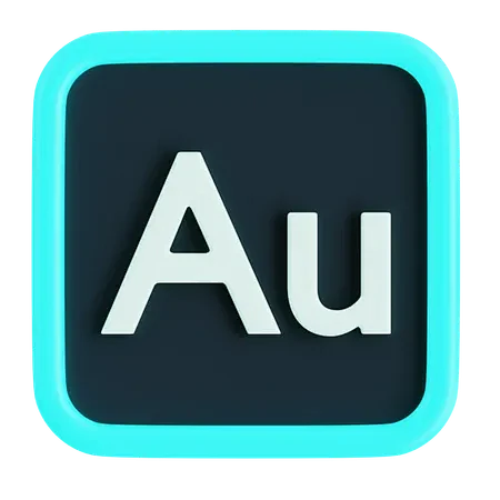 Adobe Audition 3D Icon-花瓣网
