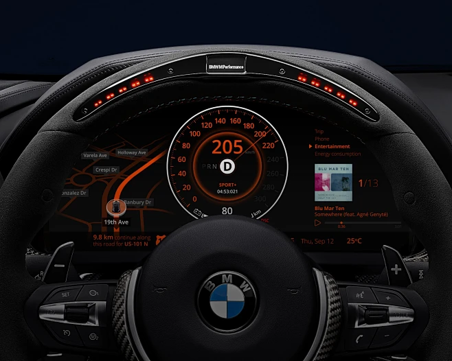 Car Dashboard UI Collection — Medium : Nowadays nearly every car ...