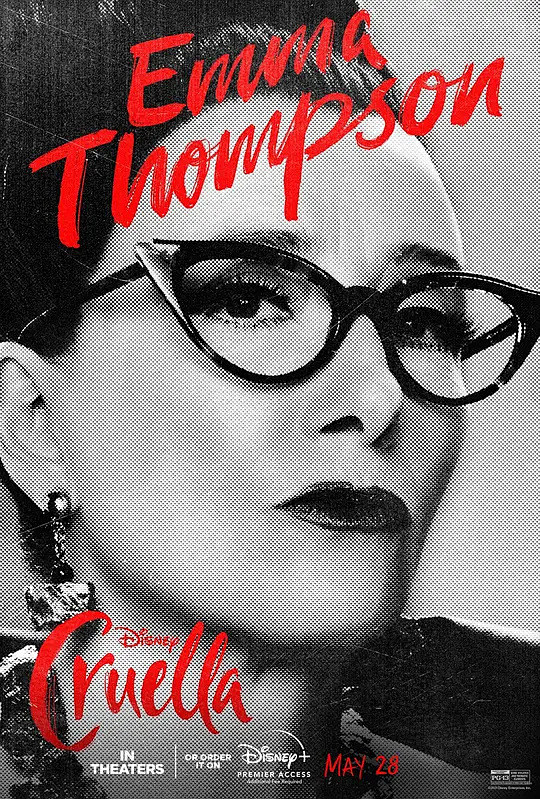 黑白魔女库伊拉 Cruella 海报