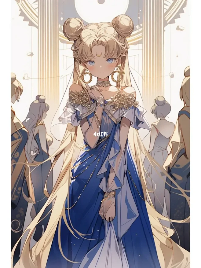 美少女战士—月野兔 花瓣网