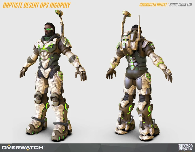 Overwatch Baptiste Spec OP/Desert OP, Hong Chan Lim : Overwatch ...