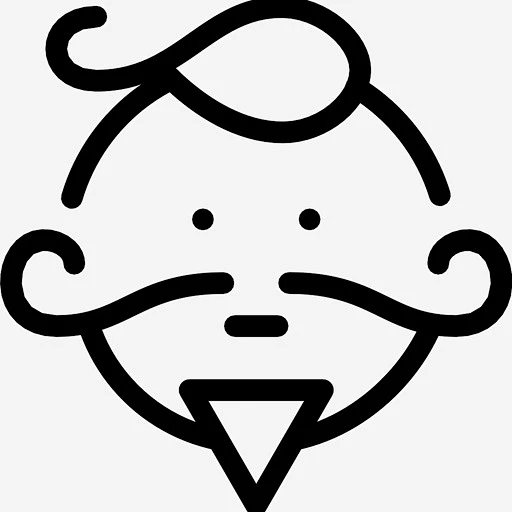 面部人体解剖学人体部位 https://88ICON.com 面部 人体解剖学 人体部位 线条图标 男性 胡子 科学 形状 头发图片_icons图片素材-花瓣网