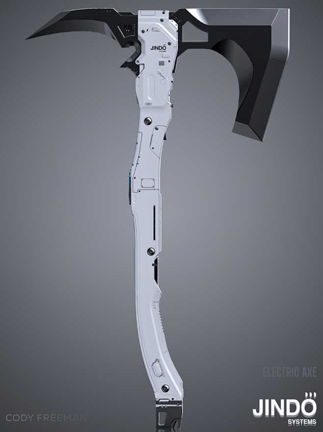 KR Electric Axe, Cody Freeman-1