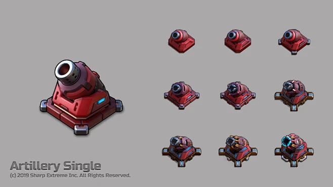 Mad Planets (Sharp Extreme Inc. ,2019), Sean Kwon : In Game Art Assets ...