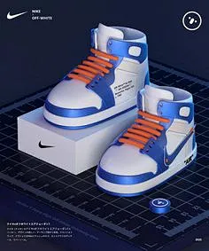 C4d Nike Shoes on Behance-花瓣网