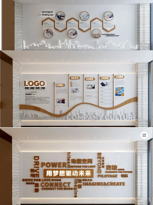 办公室墙面布置 - 小红书搜索-花瓣网