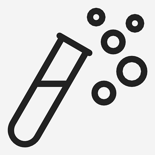 试管化学实验图标_88ICON https://88icon.com 试管 化学 实验 流体 玻璃 科学