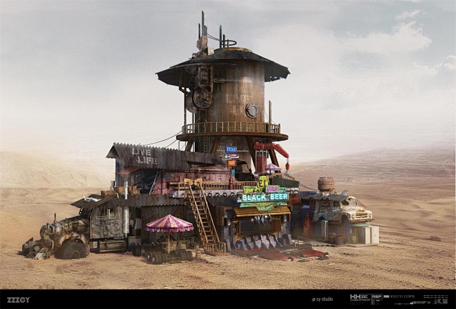 Waste soil, Chen Yu : Waste soil by Chen Yu on ArtStation.