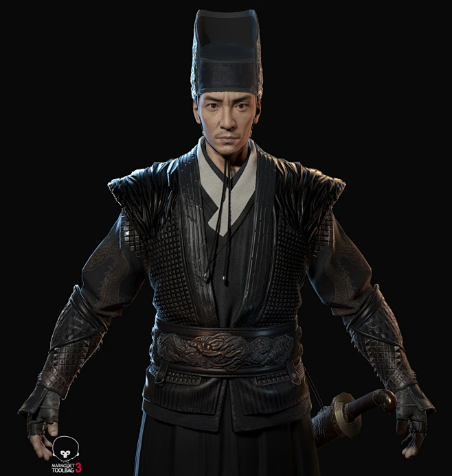 Brotherhood of Blades 2 3D role works, He junming-花瓣网