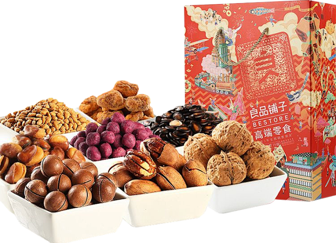 良品铺子休闲零食礼盒1
