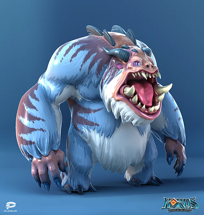 Yeti : Character for a new project "Nords: Heroes of the north" from ...